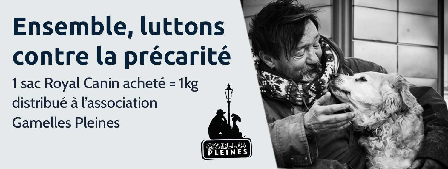 Royal Canin soutien Gamelles Pleines – Fédération Gamelles Pleines